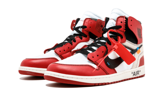 buy real Nike Off-White Air Jordan 1 Red for 225 USD only